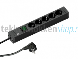 Stekkerdoos 5-voudig connect line met schakelaar Bachmann ...