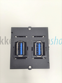 USB3 module Bachmann 2x keystone | Stekkerblokkenshop.nl