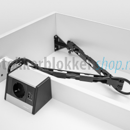 Stopcontact in lade | Stekkerblokkenshop.nl